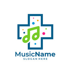 Health care logo design concept Royalty Free Vector Image