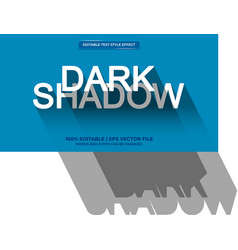 Red text editable font effect Royalty Free Vector Image