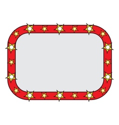 Theater marquee sign Royalty Free Vector Image