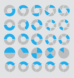 Business diagram circle Royalty Free Vector Image