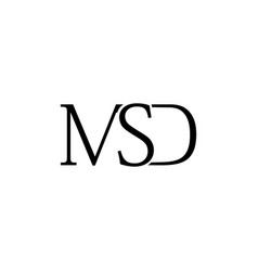 Initial cm letter linked logo template Royalty Free Vector