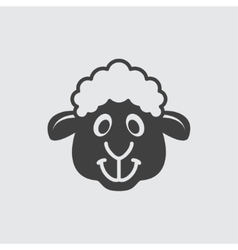 Scared sheep Royalty Free Vector Image - VectorStock