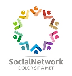 Star network topology lan design networking Vector Image