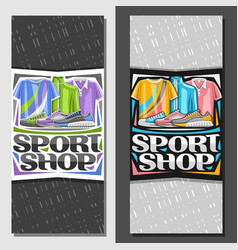 Logo for sport shop Royalty Free Vector Image - VectorStock