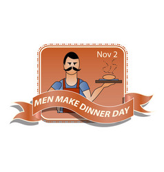 National food day sign Royalty Free Vector Image