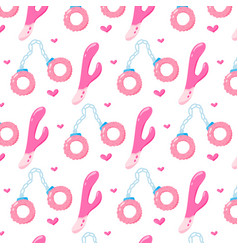 Sex seamless pattern Royalty Free Vector Image