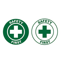 Safety signs Royalty Free Vector Image - VectorStock