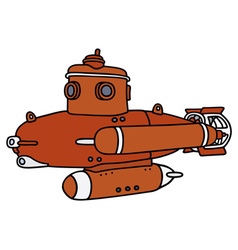 Red sub Royalty Free Vector Image - VectorStock