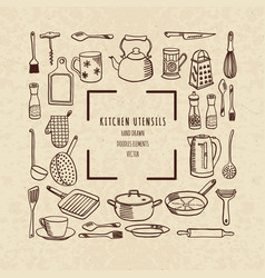 Kitchenware Royalty Free Vector Image - VectorStock
