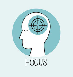 Structure of human brain section schematic Vector Image