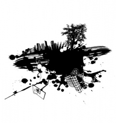 Mud splatter Royalty Free Vector Image - VectorStock