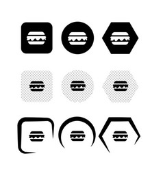 Hamburger icon Royalty Free Vector Image - VectorStock