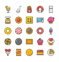 Cute icon set for web and mobile app Royalty Free Vector