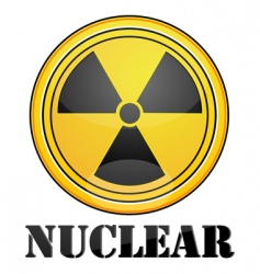Nuclear symbol Royalty Free Vector Image - VectorStock
