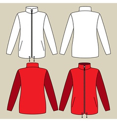 Sport jacket cartoon Royalty Free Vector Image