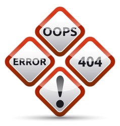 Oops Royalty Free Vector Image - VectorStock