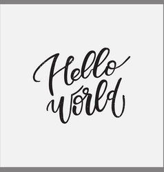 Smile hand lettering word with handdrawn design Vector Image