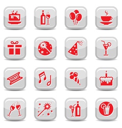Big food icon set Royalty Free Vector Image - VectorStock