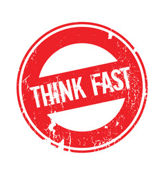 It is fast rubber stamp Royalty Free Vector Image