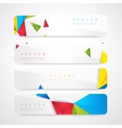 Flyer template header design Royalty Free Vector Image