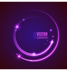 Energy abstract glow circles Royalty Free Vector Image