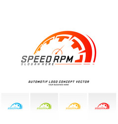 Full speed logo Royalty Free Vector Image - VectorStock