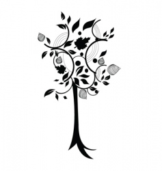 Abstract tree Royalty Free Vector Image - VectorStock