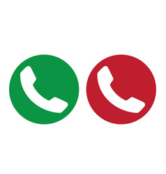 Green phone icon Royalty Free Vector Image - VectorStock