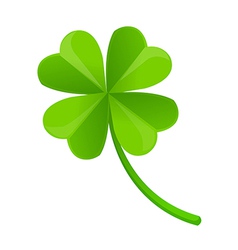Four leaf clover icon Royalty Free Vector Image
