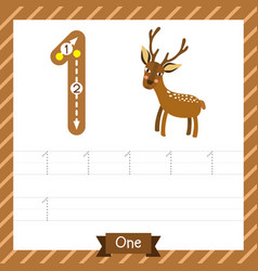 Number 7 transportation tracing worksheet Vector Image