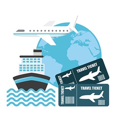 Travel service Royalty Free Vector Image - VectorStock