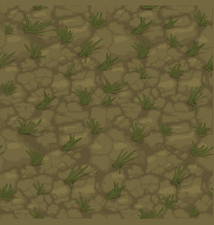 Seamless texture ground with small stones Vector Image
