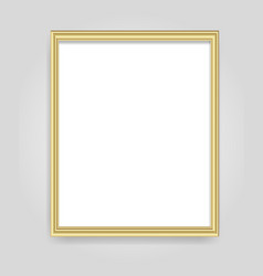 Golden frame Royalty Free Vector Image - VectorStock