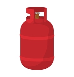 A propane gas cylinder vector by Tribaliumvs - Image #1891012 - VectorStock
