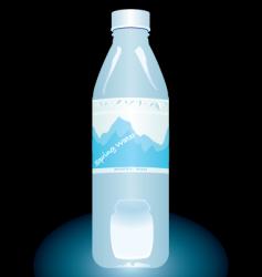 Plastic water bottles vector by zaphod2008 - Image #166044 - VectorStock