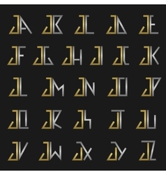 Colorful font letter j vector by aroas - Image #1710085 - VectorStock