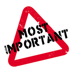 Very important rubber stamp Royalty Free Vector Image