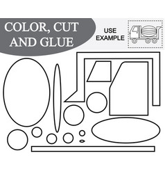 Activity for children counting educational game Vector Image