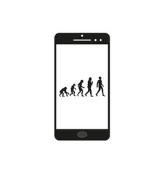 Human evolution infographics Royalty Free Vector Image