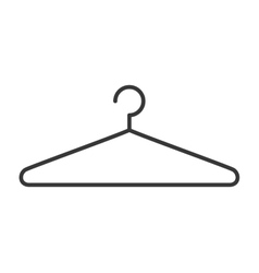 Hanger logo icon design Royalty Free Vector Image