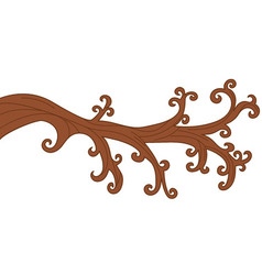 Different shapes of branches Royalty Free Vector Image