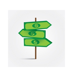 Four cardinal directions or points Royalty Free Vector Image