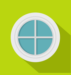 Different design of round window Royalty Free Vector Image