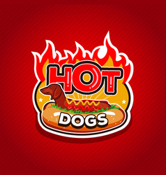 Red hot sexy sensual naughty woman girl lips logo Vector Image