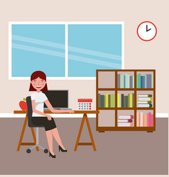 People learning concept Royalty Free Vector Image