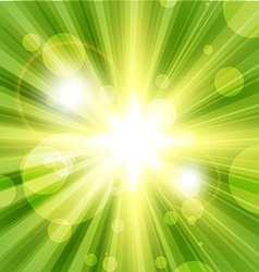 Abstract magic light green background Royalty Free Vector