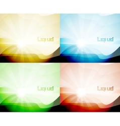 Galaxy background in deep colors Royalty Free Vector Image