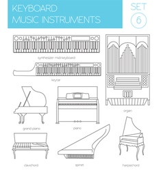 Rock music instruments Royalty Free Vector Image