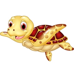 Cartoon animal circus and clown with carnival Vector Image