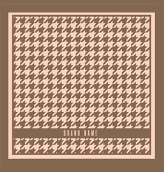 Floral pattern scarf bandana designs Royalty Free Vector